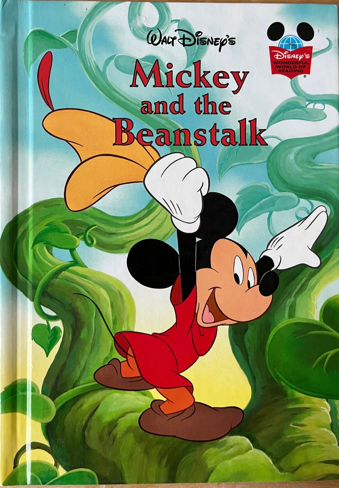 Walt Disney's Mickey and the Beanstalk hardcover - Etsy
