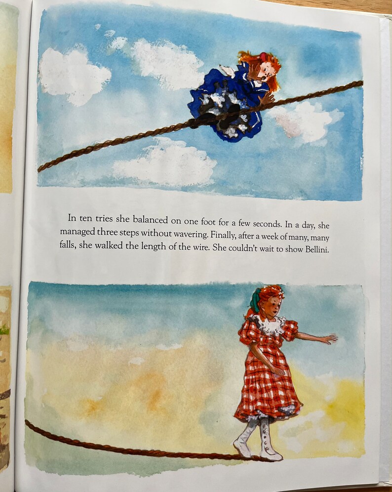 Mirette on the High Wire by Emily Arnold Mccully (hardcover) - Etsy