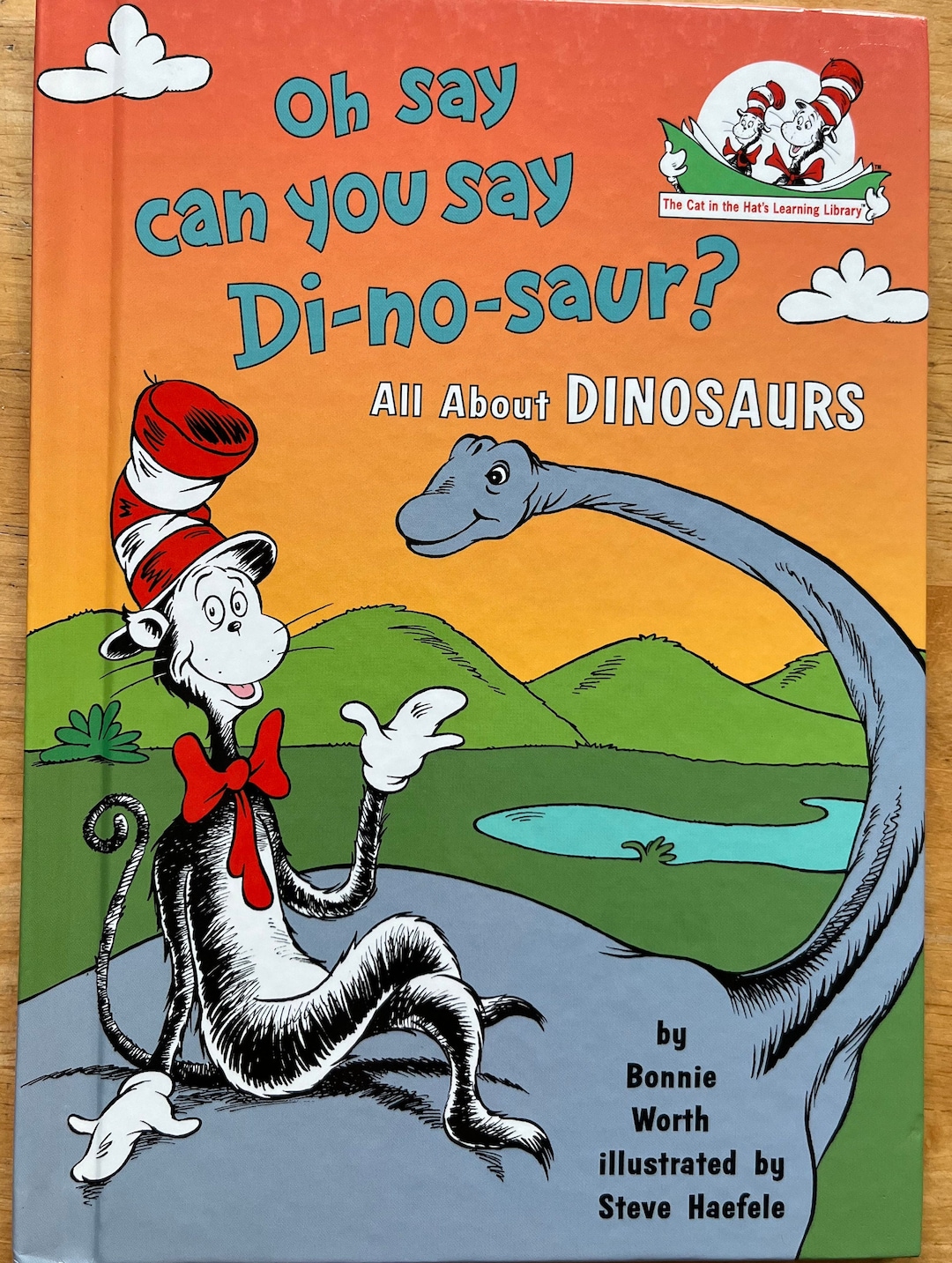 Oh Say Can You Say Di-no-saur? by Bonnie Worth (hardcover) - Etsy