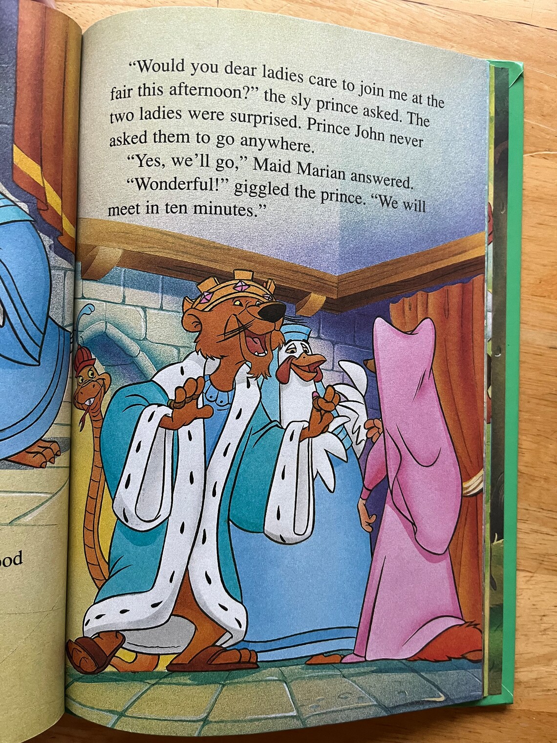 Disney's Robin Hood Sends a Message first American Edition, 1997 - Etsy