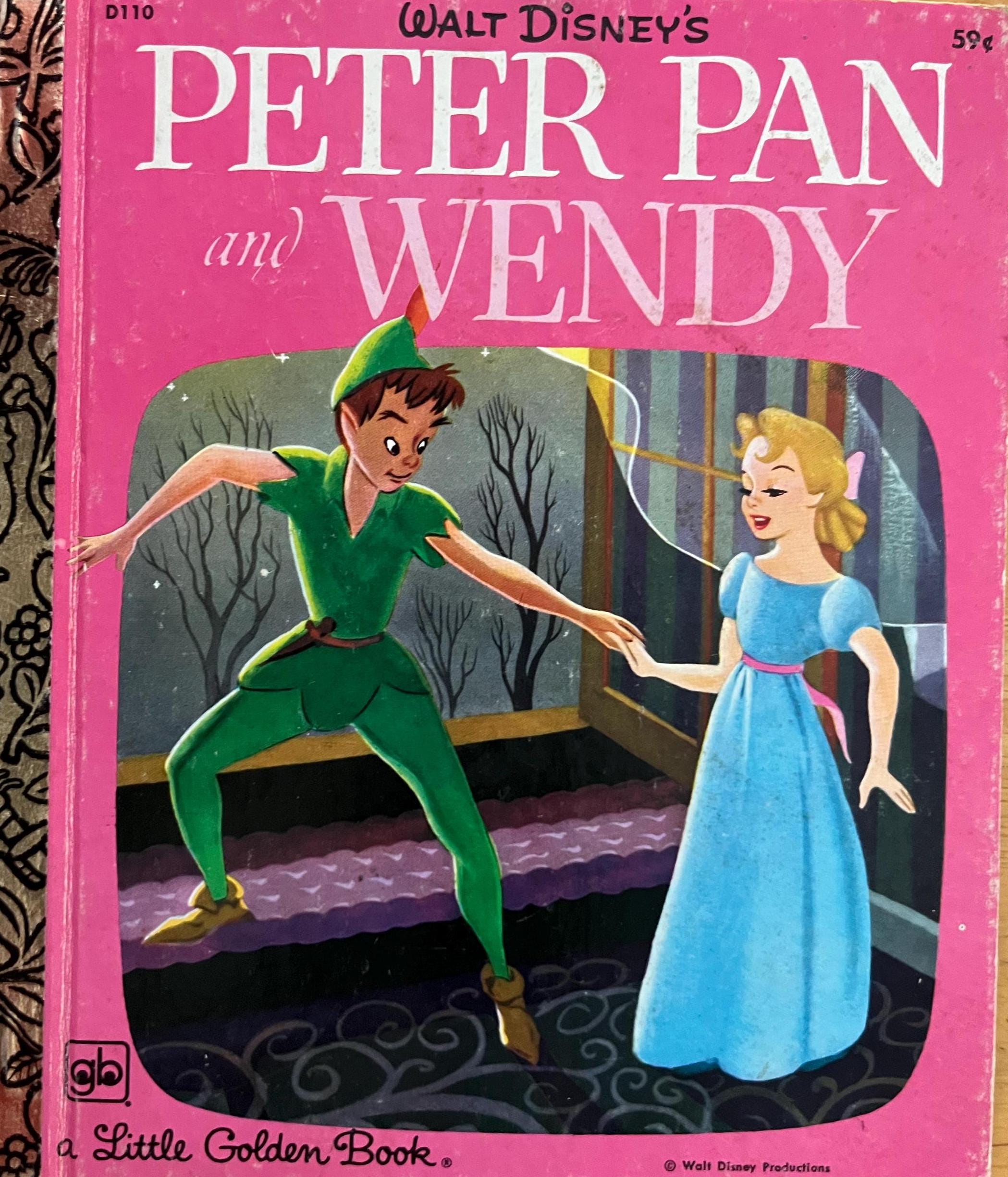 Walt Disney's Peter Pan and Wendy (a Little Golden Book) - Etsy