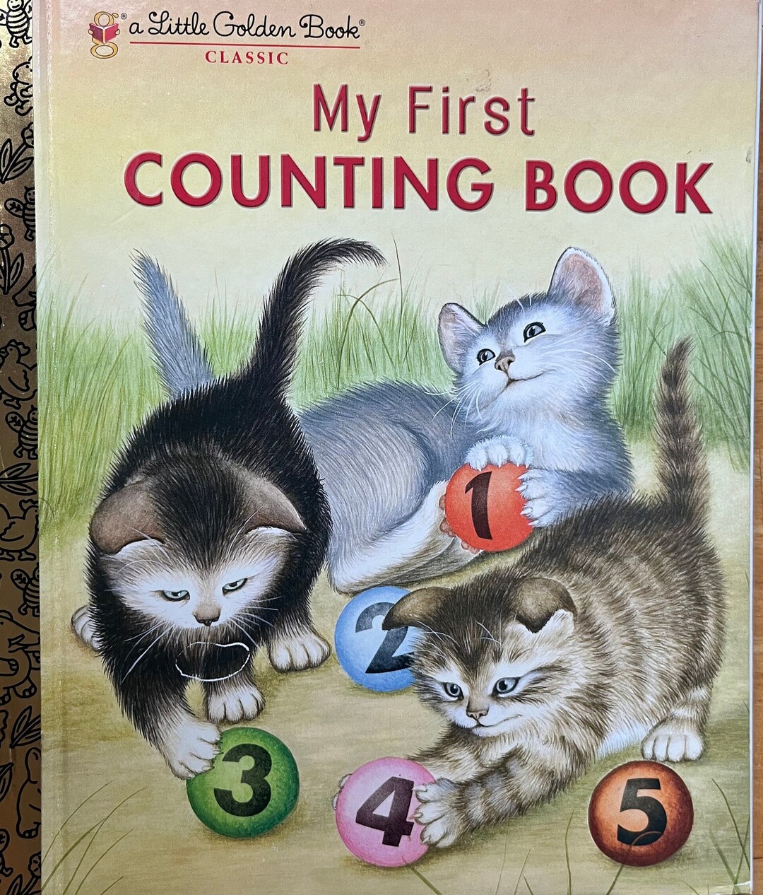 My First Counting Book (a Little Golden Book) - Etsy
