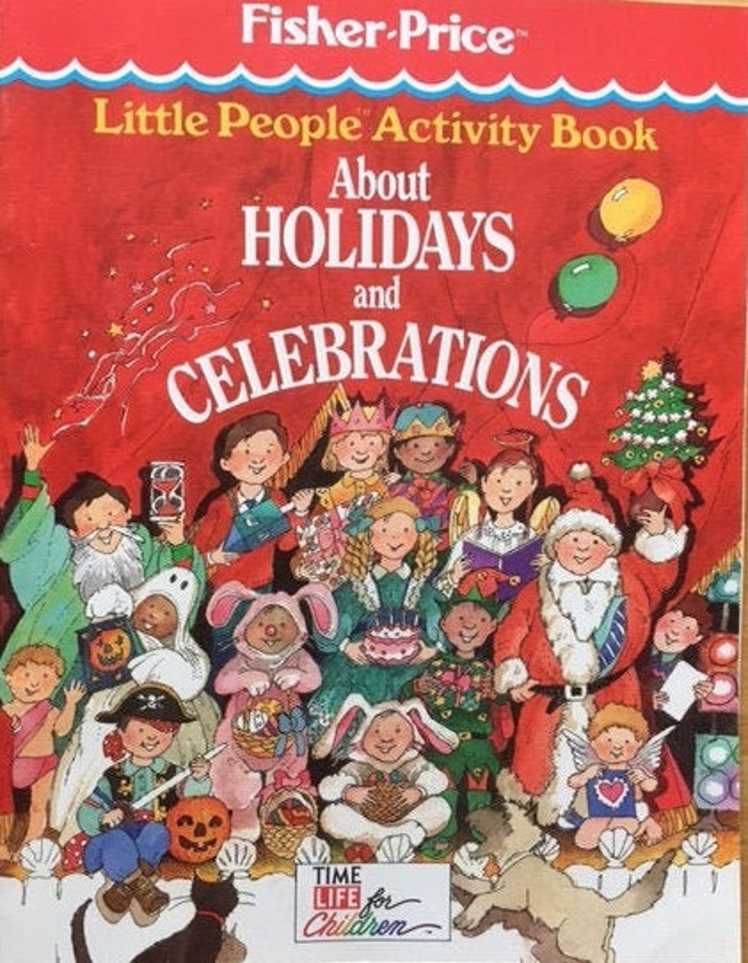 Fisher-price Little People Activity Book - About Holidays and ...