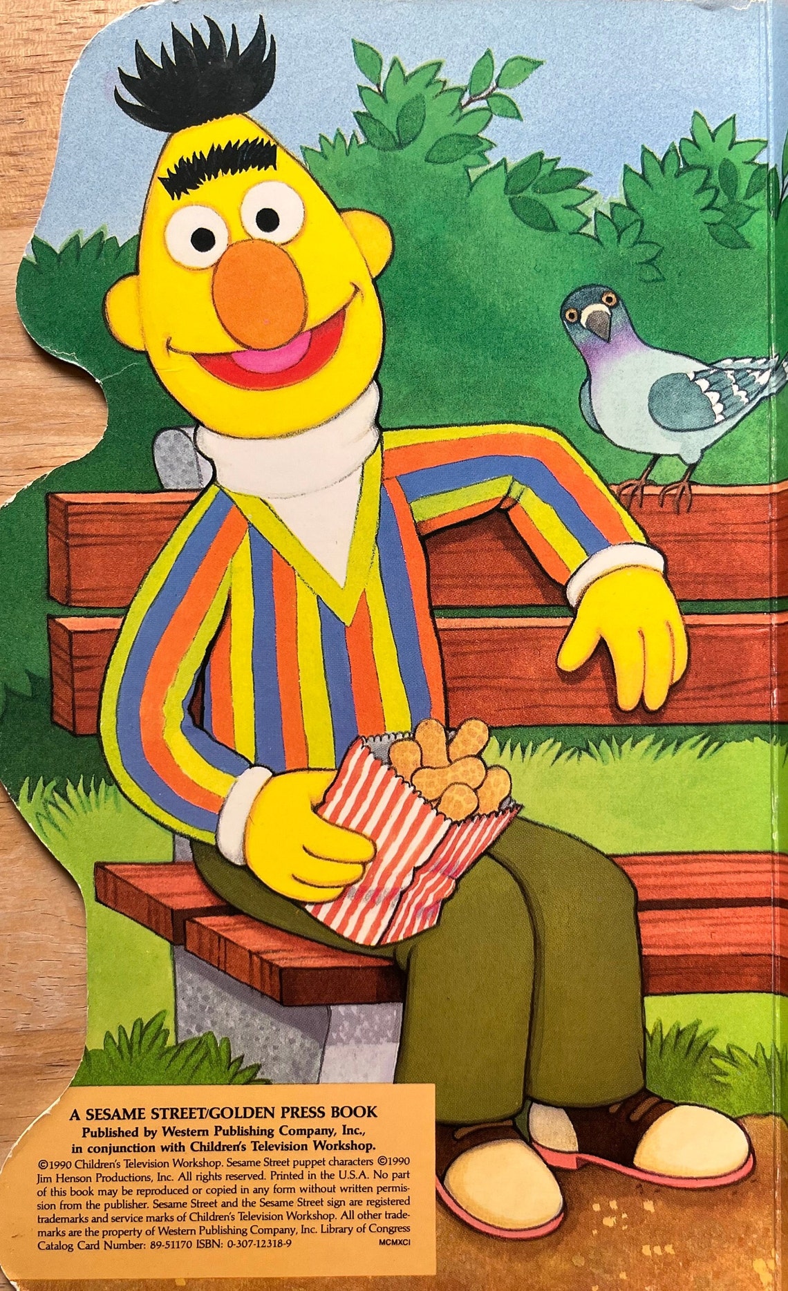 Sesame Street Bert's Beautiful Sights (board Book) - Etsy