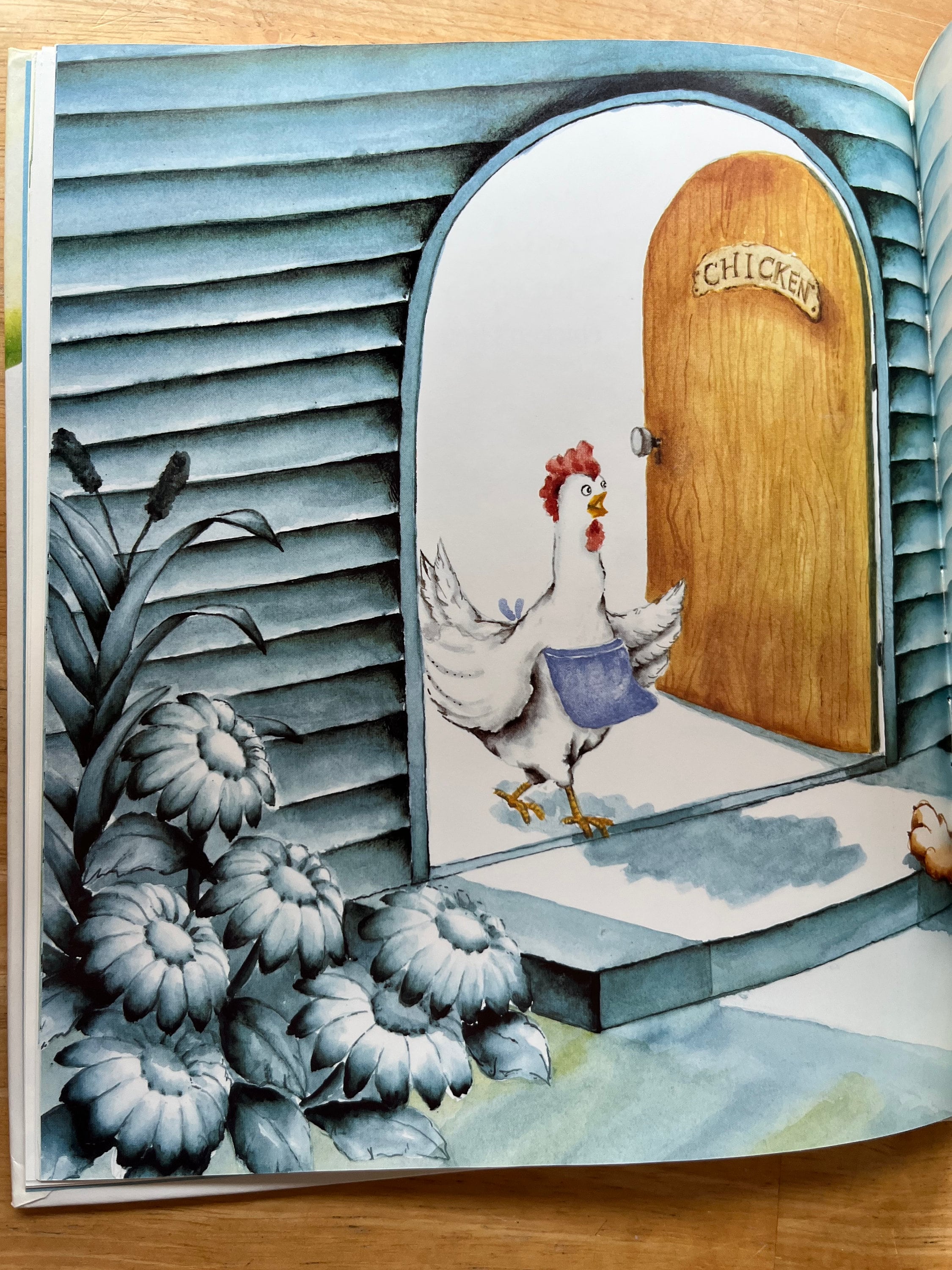 The Wolf's Chicken Stew by Keiko Kasza hardcover - Etsy