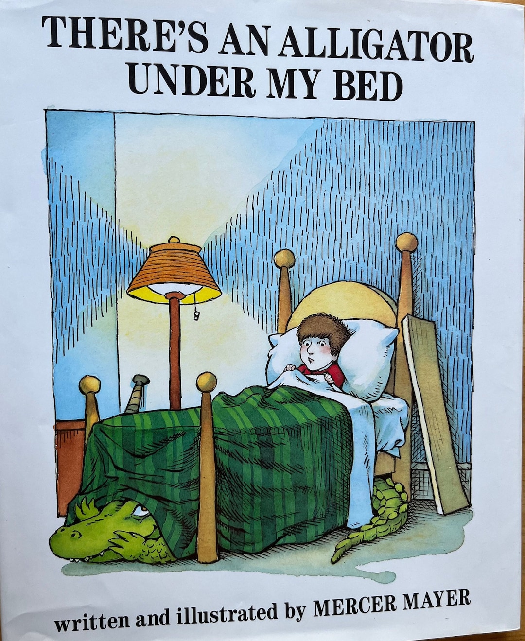 There's an Alligator Under My Bed by Mercer Mayer (hardcover) - Etsy