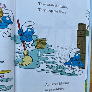 What Do Smurfs Do All Day? (hardcover) - Etsy