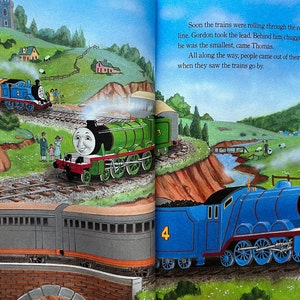 Thomas and the Big, Big Bridge (a Little Golden Book) - Etsy