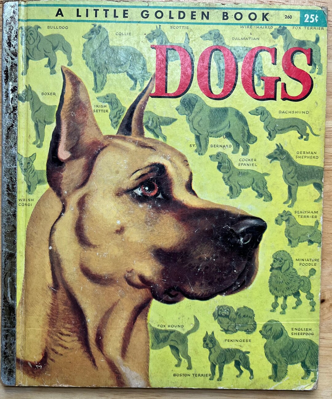Dogs (1952, A Little Golden Book) - Etsy