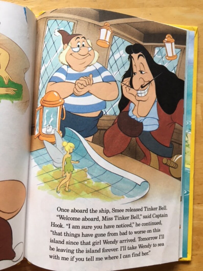 Walt Disney's Peter Pan (hardcover) - Etsy