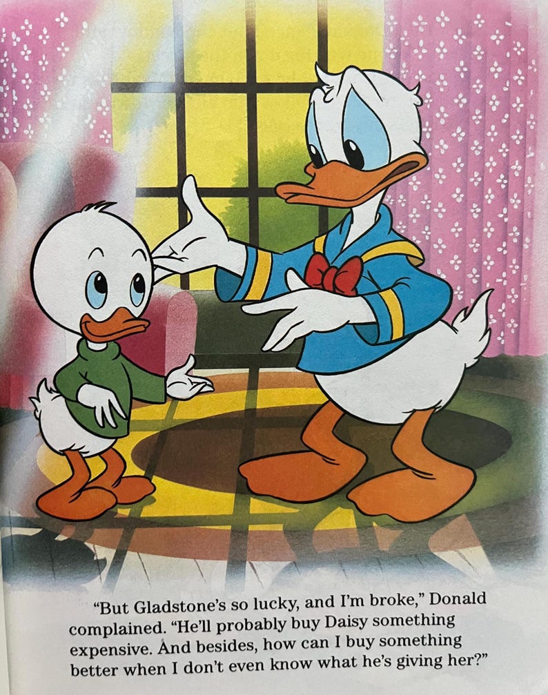Walt Disney's Donald Duck Some Ducks Have All the Luck (a Little Golden ...