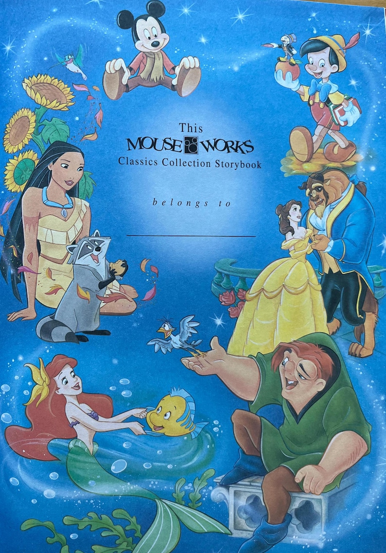 Disney's Hercules Classic Storybook From Mouse Works (hardcover) - Etsy