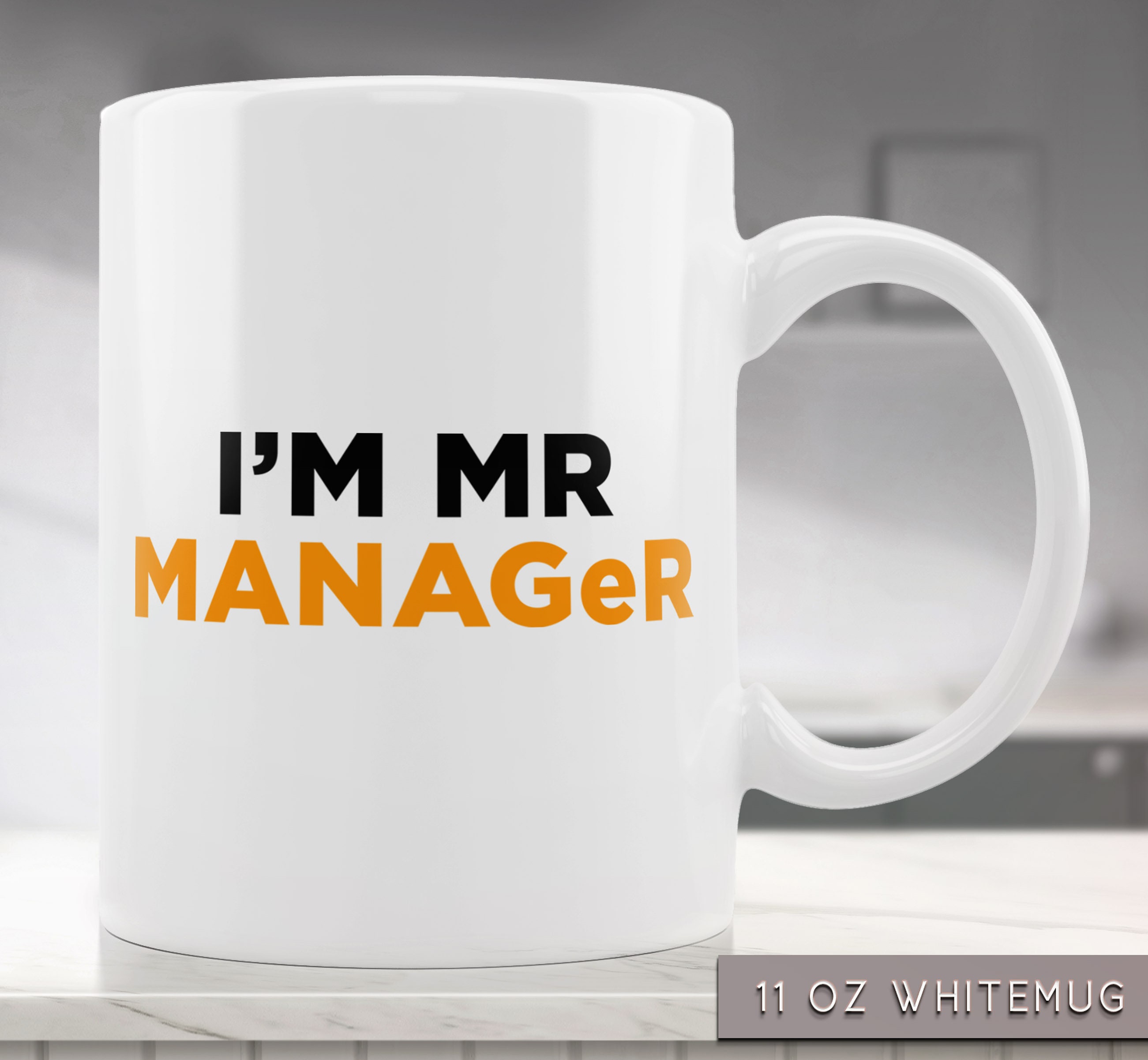 I'M Mr Manager Mug American Television Sitcom Mug Funny | Etsy