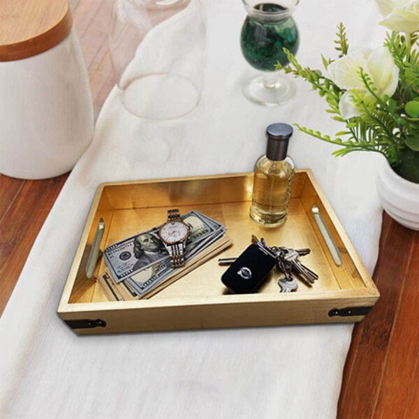 Gold Tray - Etsy