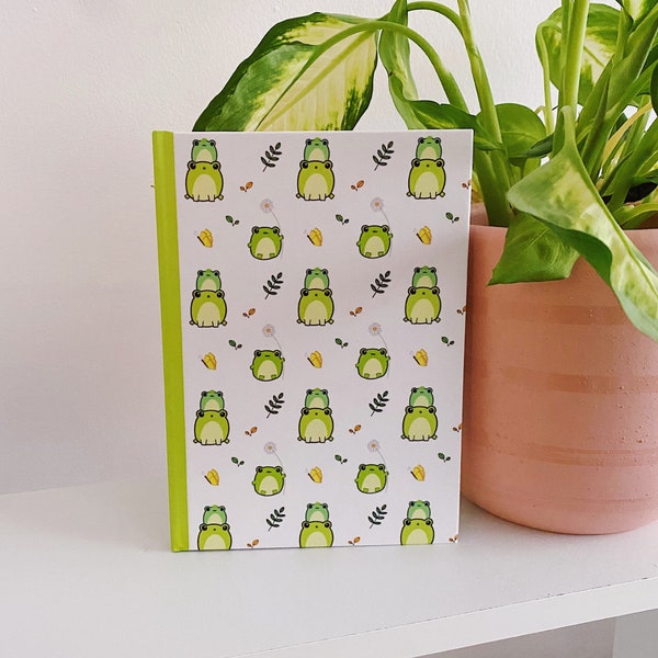 Frog Notebook - Etsy UK