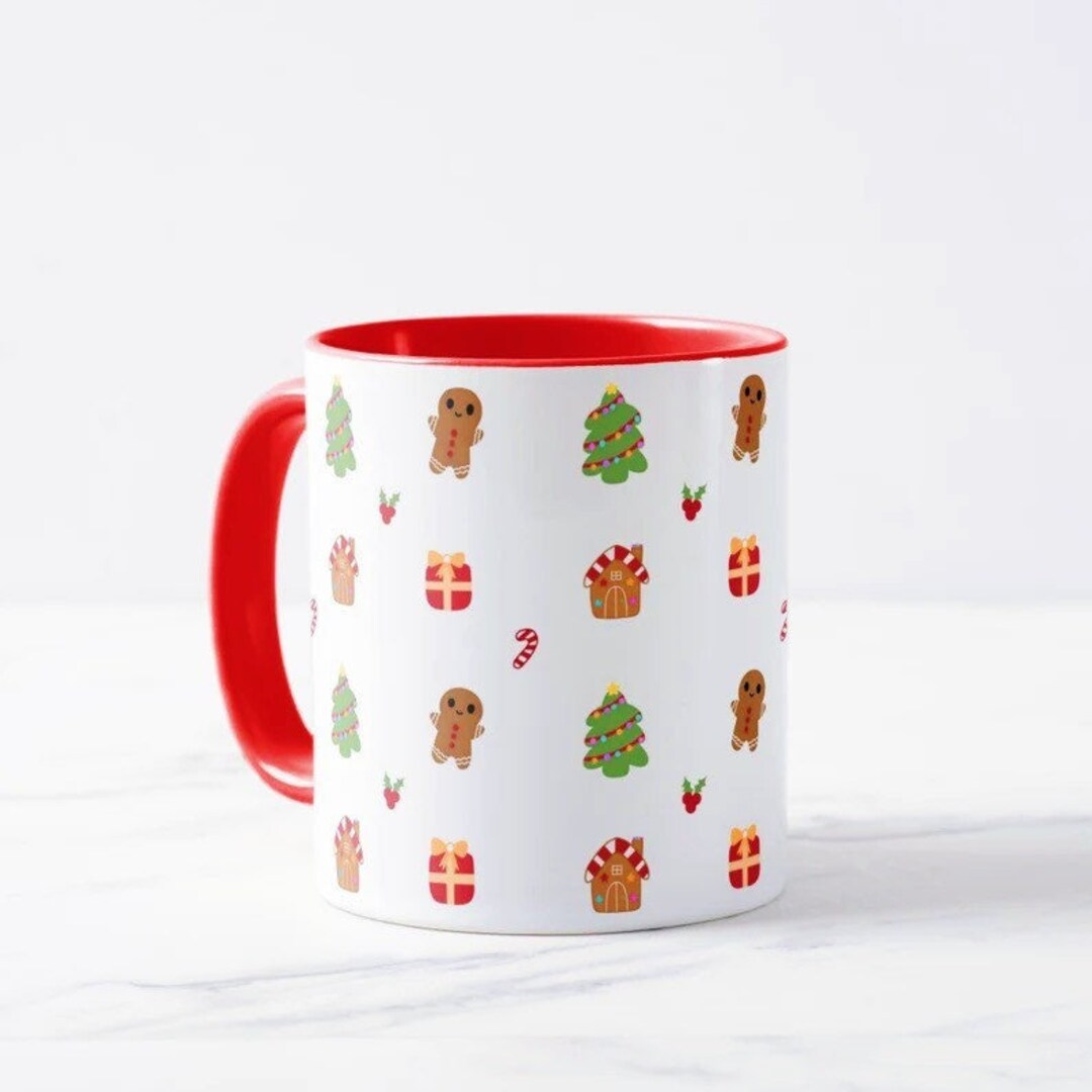 Christmas Gingerbread Mug - Etsy UK