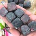 Dragon Blood Jasper Mini Crystal Cube Dragon's Blood Cube Dragon Blood ...