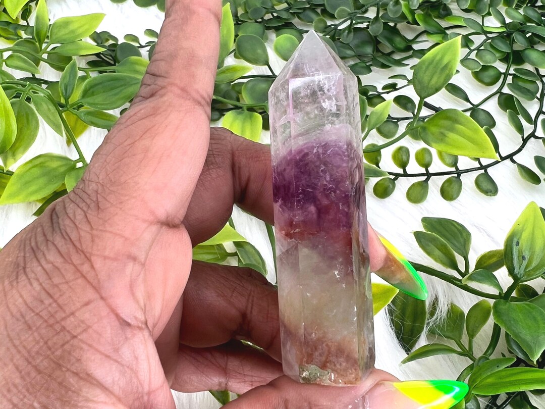 Watermelon Fluorite Tower - Pink Rainbow Fluorite Generator - 3 ...