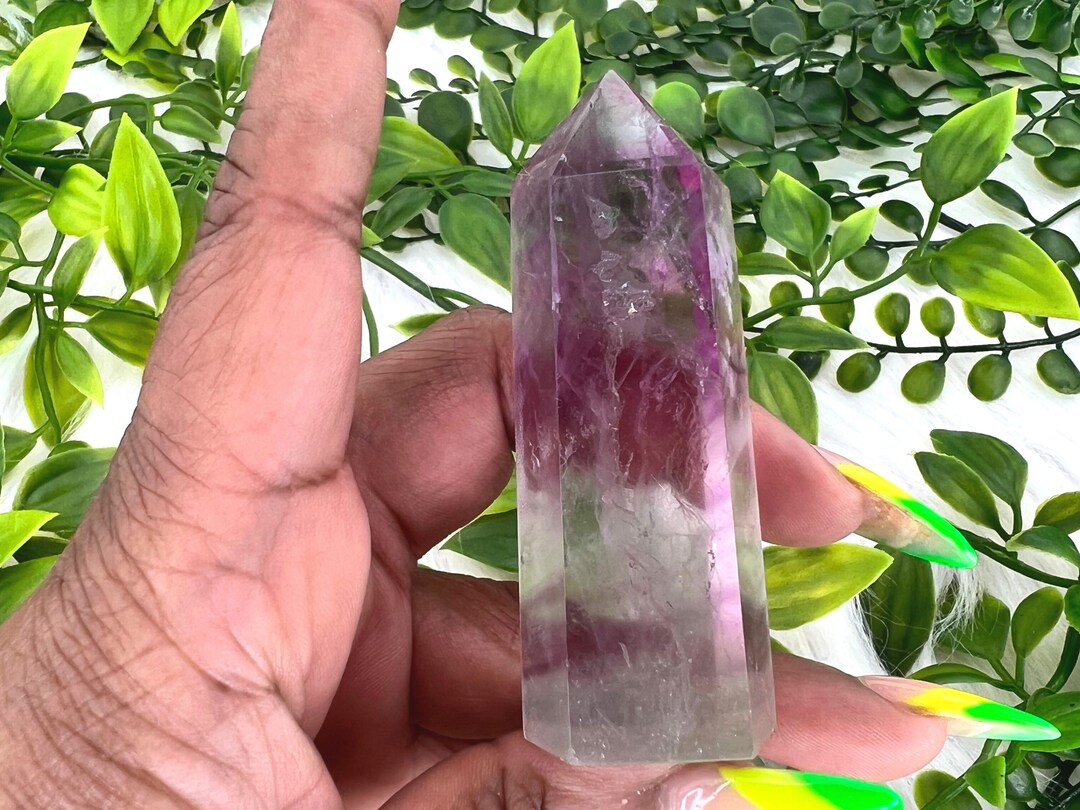 Watermelon Fluorite Tower Pink Rainbow Fluorite Generator 2.9 ...