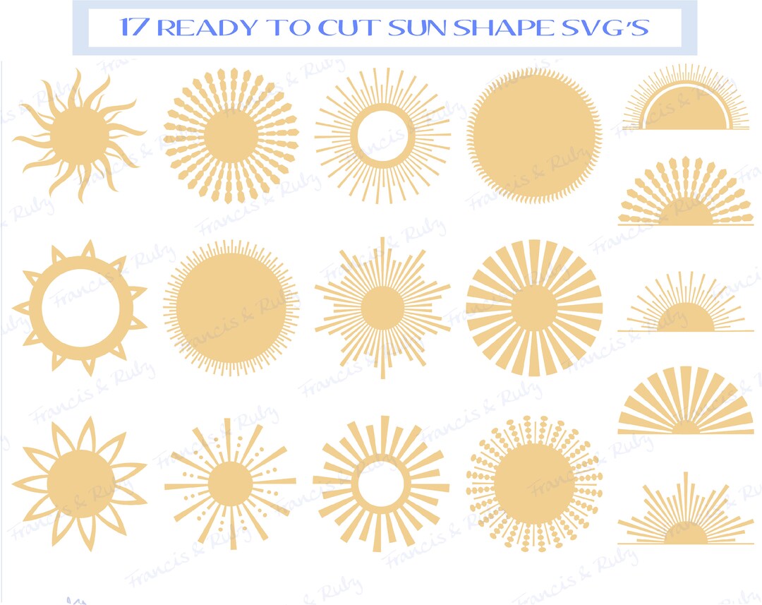 SUN SVG - Easy Weed - Etsy