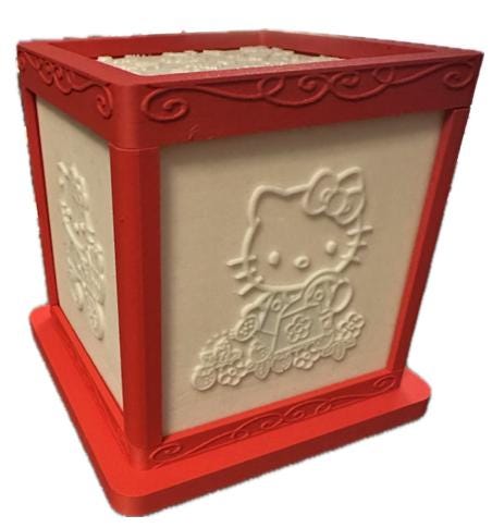 Hello Kitty Light up Lithophane Box! - Etsy