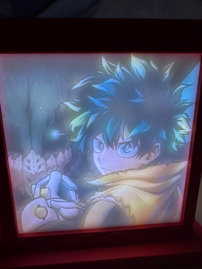 MHA Light up Lithophane Box! - Etsy