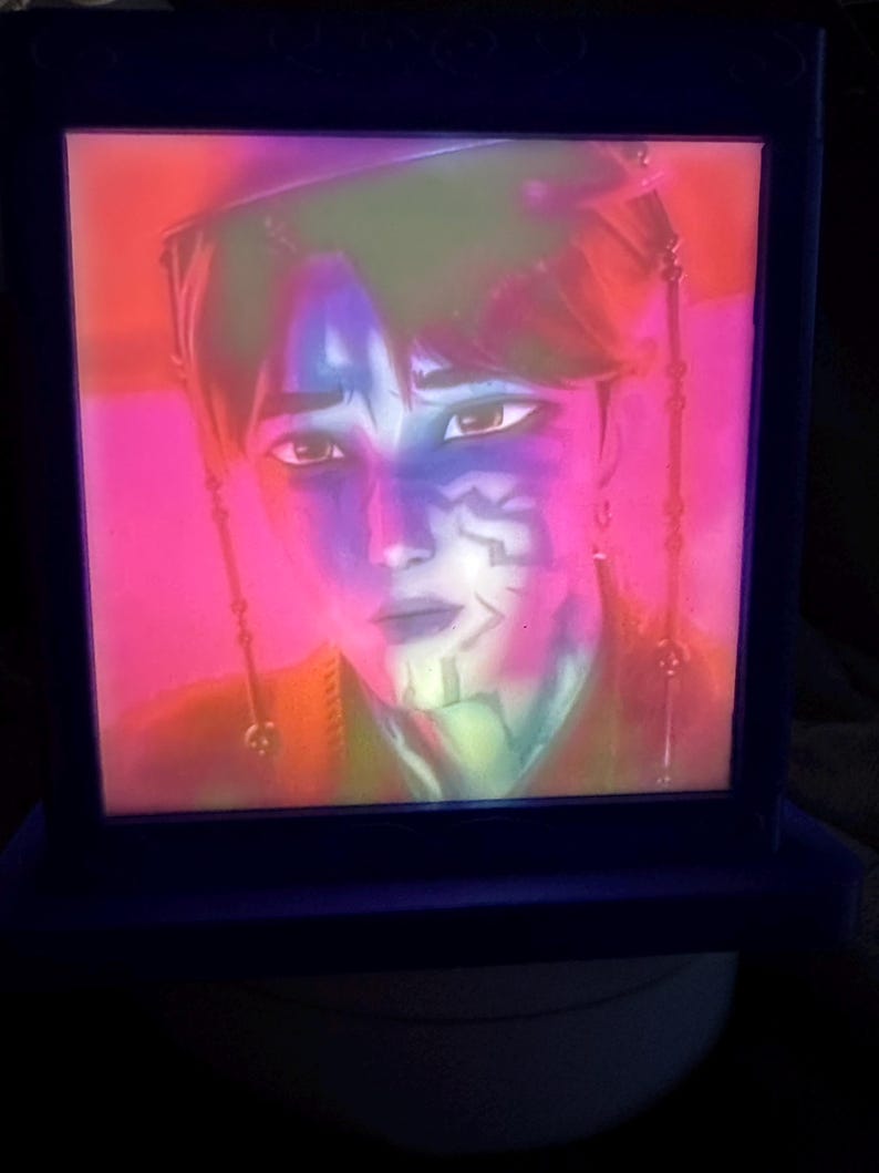 Kpop Demon Hunters Light up Lithophane Box! - Etsy