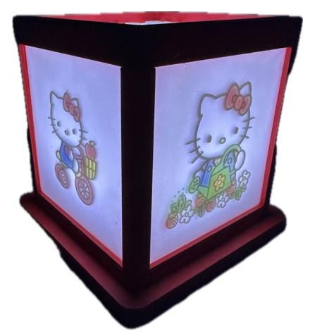 Hello Kitty Light up Lithophane Box! - Etsy