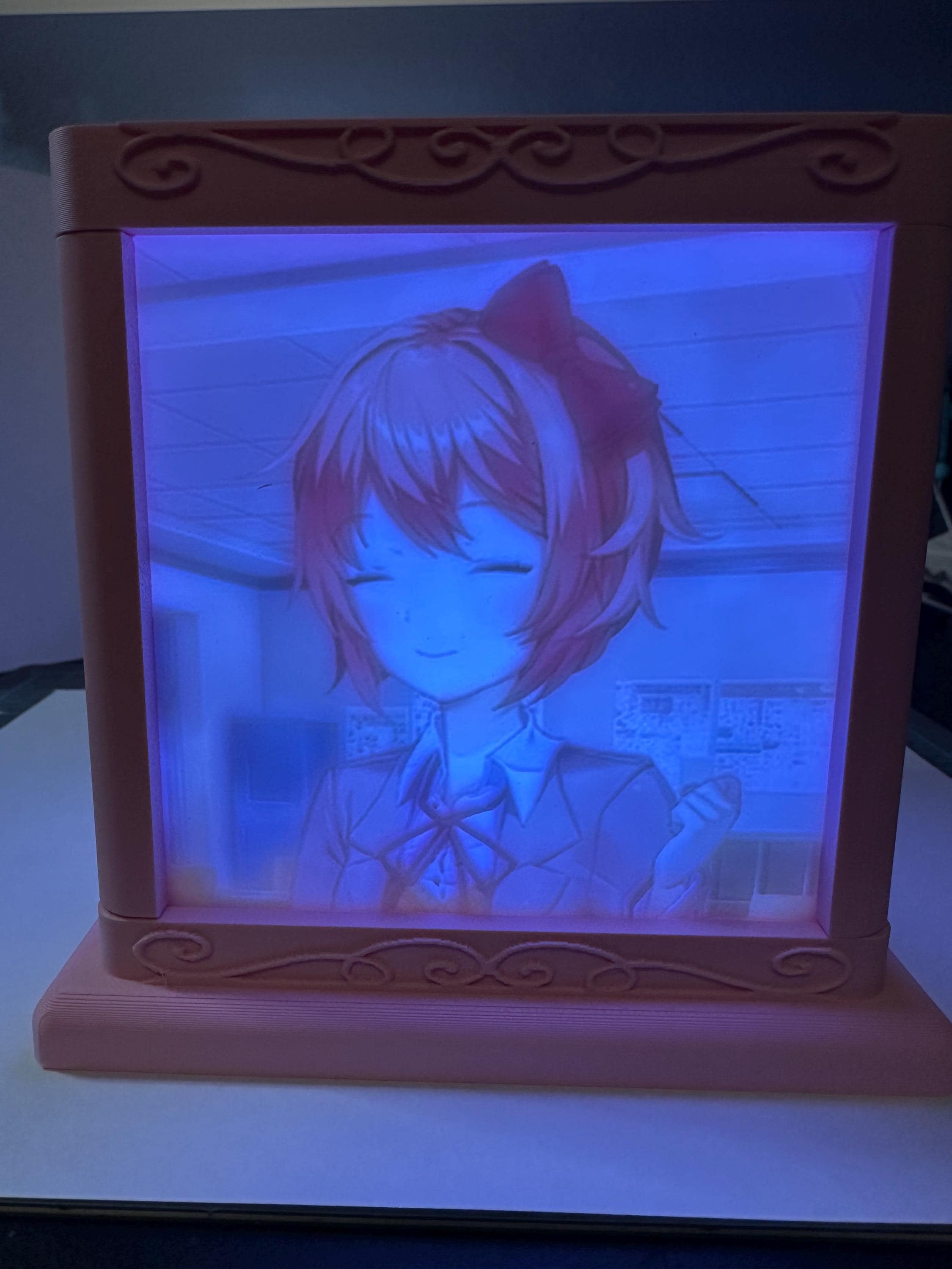 Doki Doki Literature Club Light up Lithophane Box! - Etsy