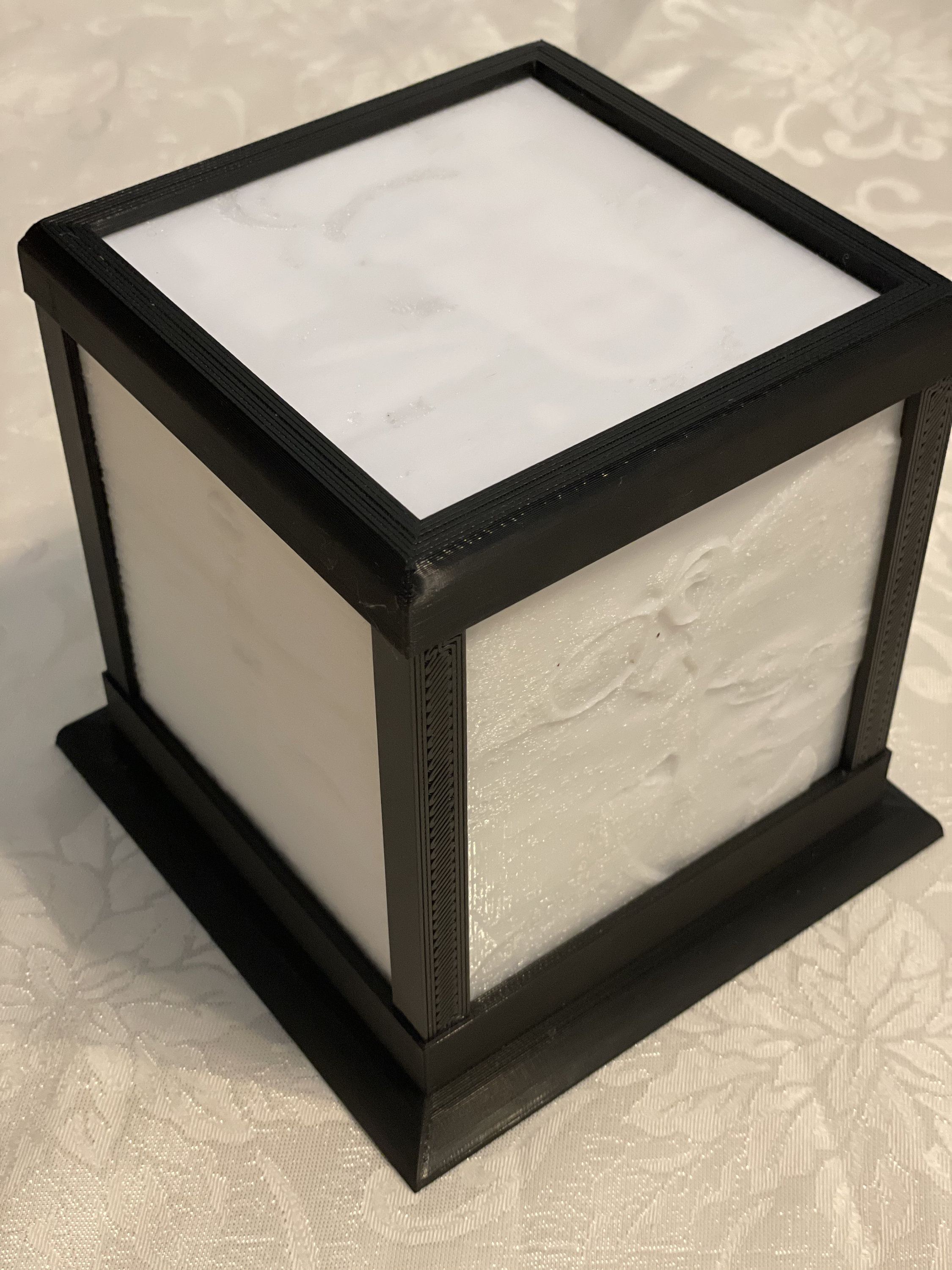 Custom 3D printed Lithophane Light Box | Etsy