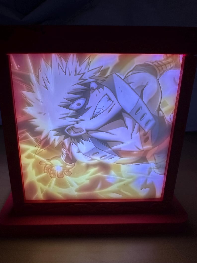 MHA Light up Lithophane Box! - Etsy