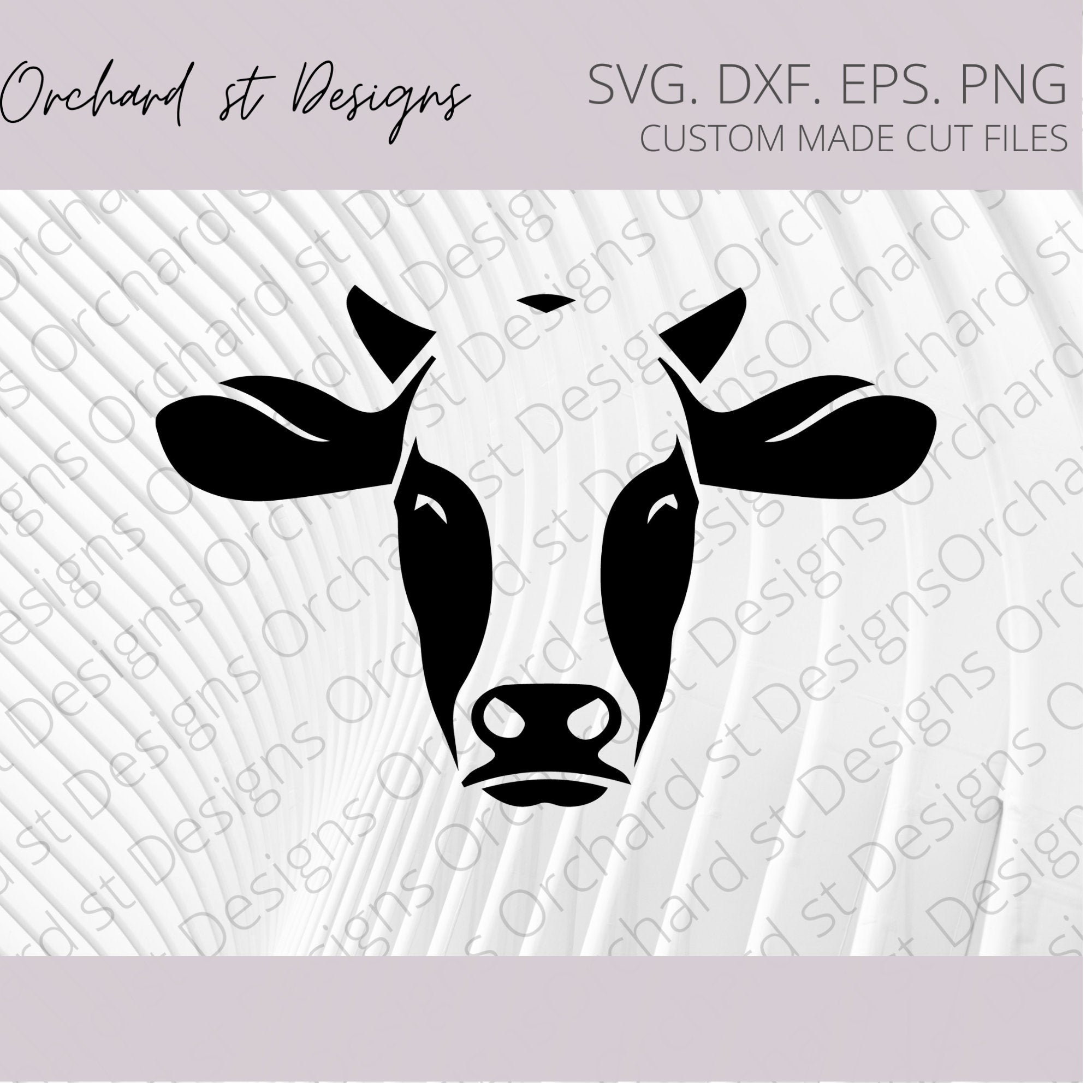 Vache svg svg visage de vache fichier coupe vache svg | Etsy