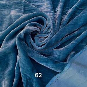 Long Silk Velvet Pants, Velvet Trousers With Elastic Waist and Pockets ...