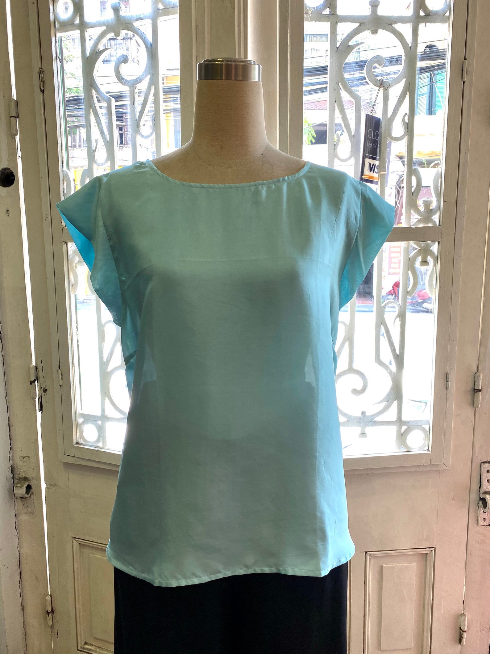 100% Pure Silk Top for Women/girls/female Simple Minimalist - Etsy