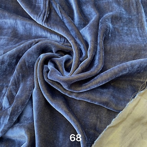 Long Silk Velvet Pants, Velvet Trousers With Elastic Waist and Pockets ...