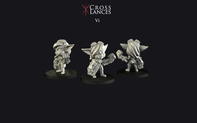 Yordl Sniper Yordl Gunner Yordl Fighter League of Legends 3d Print ...