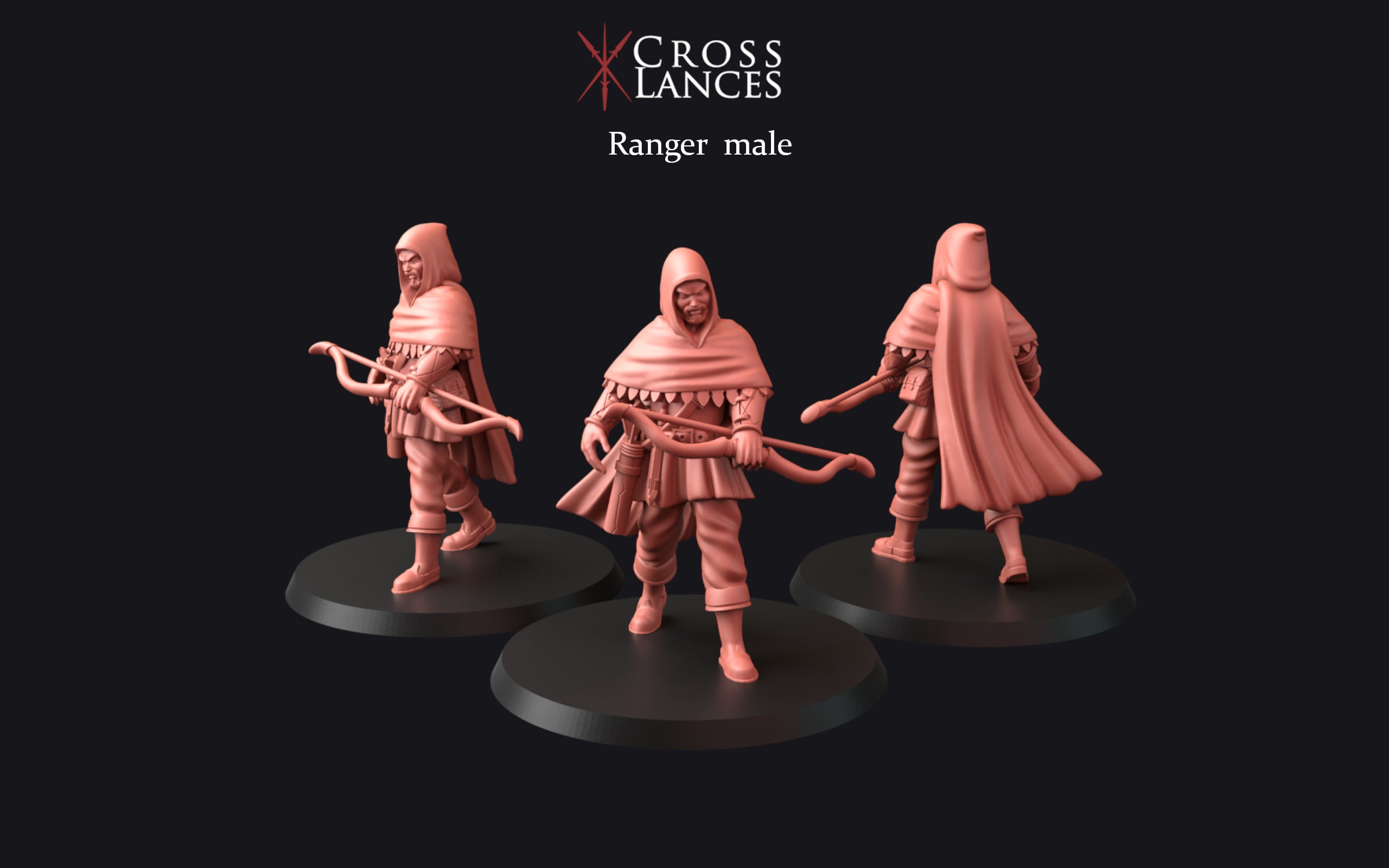 Ranger With Bow Male Ranger Woman Ranger Woman With Bow Dnd Pathfinder ...