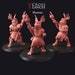 Catmen Folk Bard Catmen Monk Catmen Shaman Catmen Druid 3D Print for ...