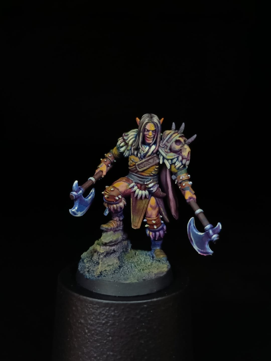 Painted Elf Warrior Miniature Warrior Painted Miniature - Etsy