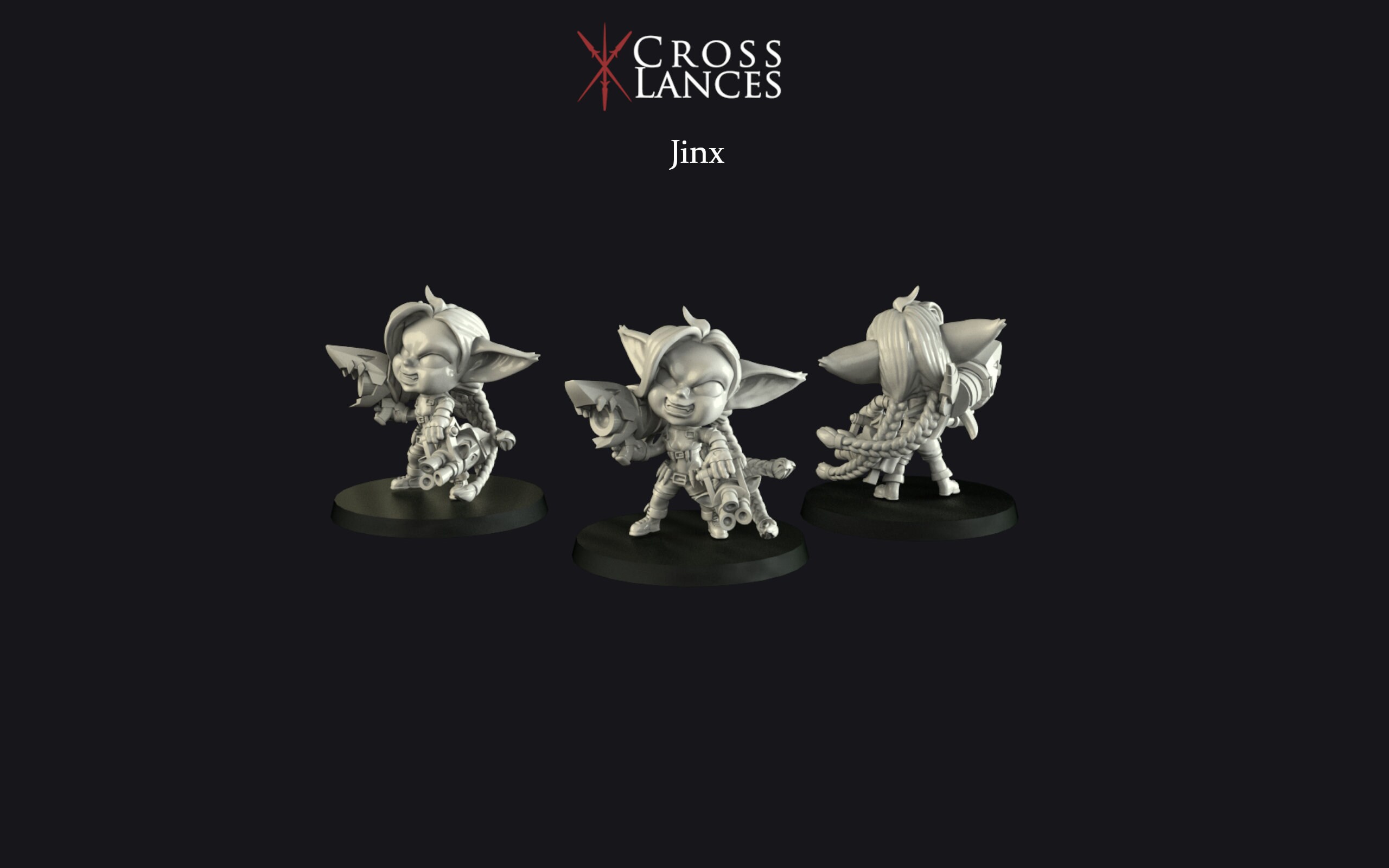 Yordl Sniper Yordl Gunner Yordl Fighter League of Legends 3d Print ...