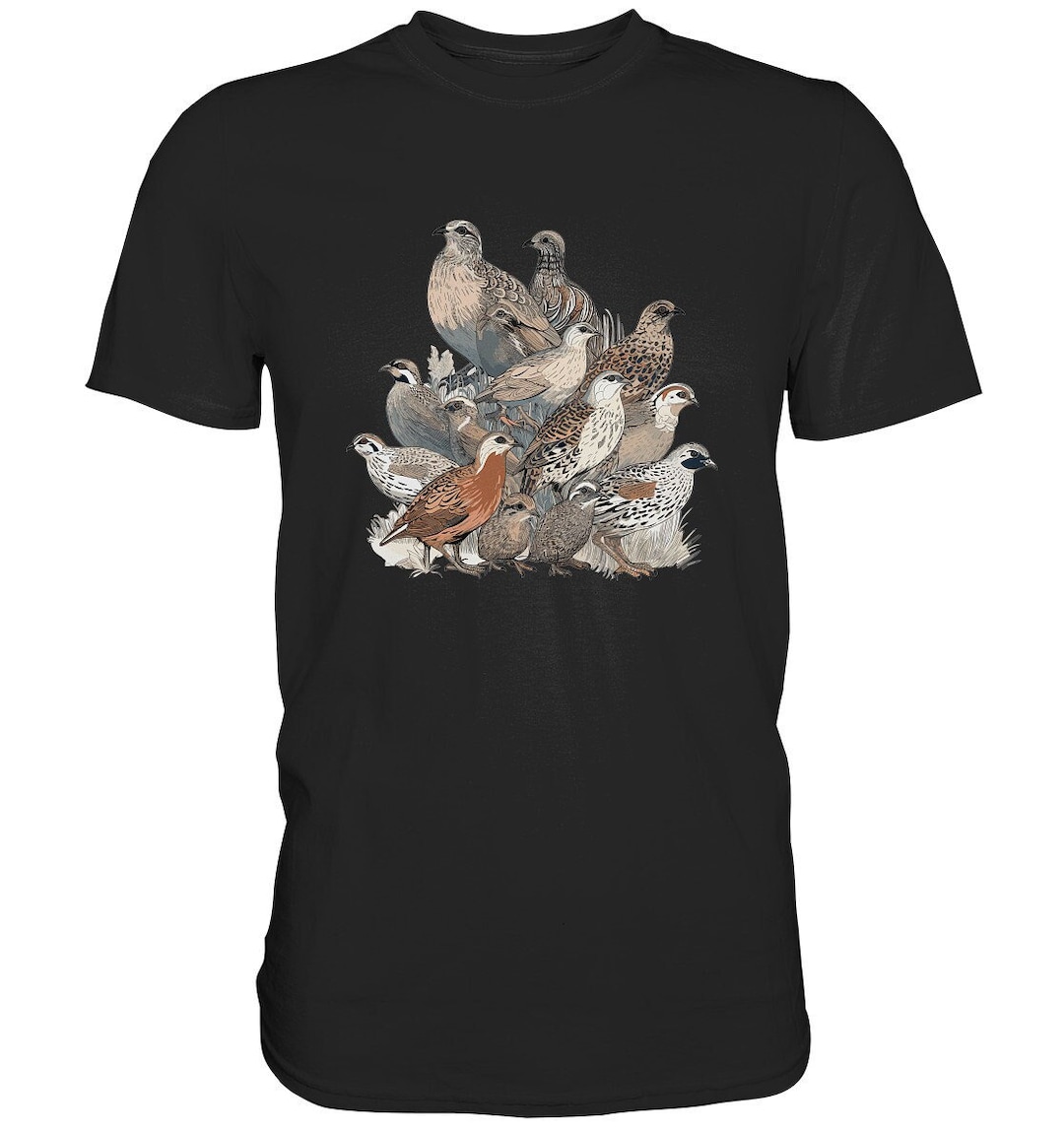 Quail Shirt Quail Shirt Quail Gift Premium Shirt - Etsy