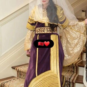 Moroccan Keswa El Kbira, Traditional Jewish Wedding Dress Hebrew Bridal ...