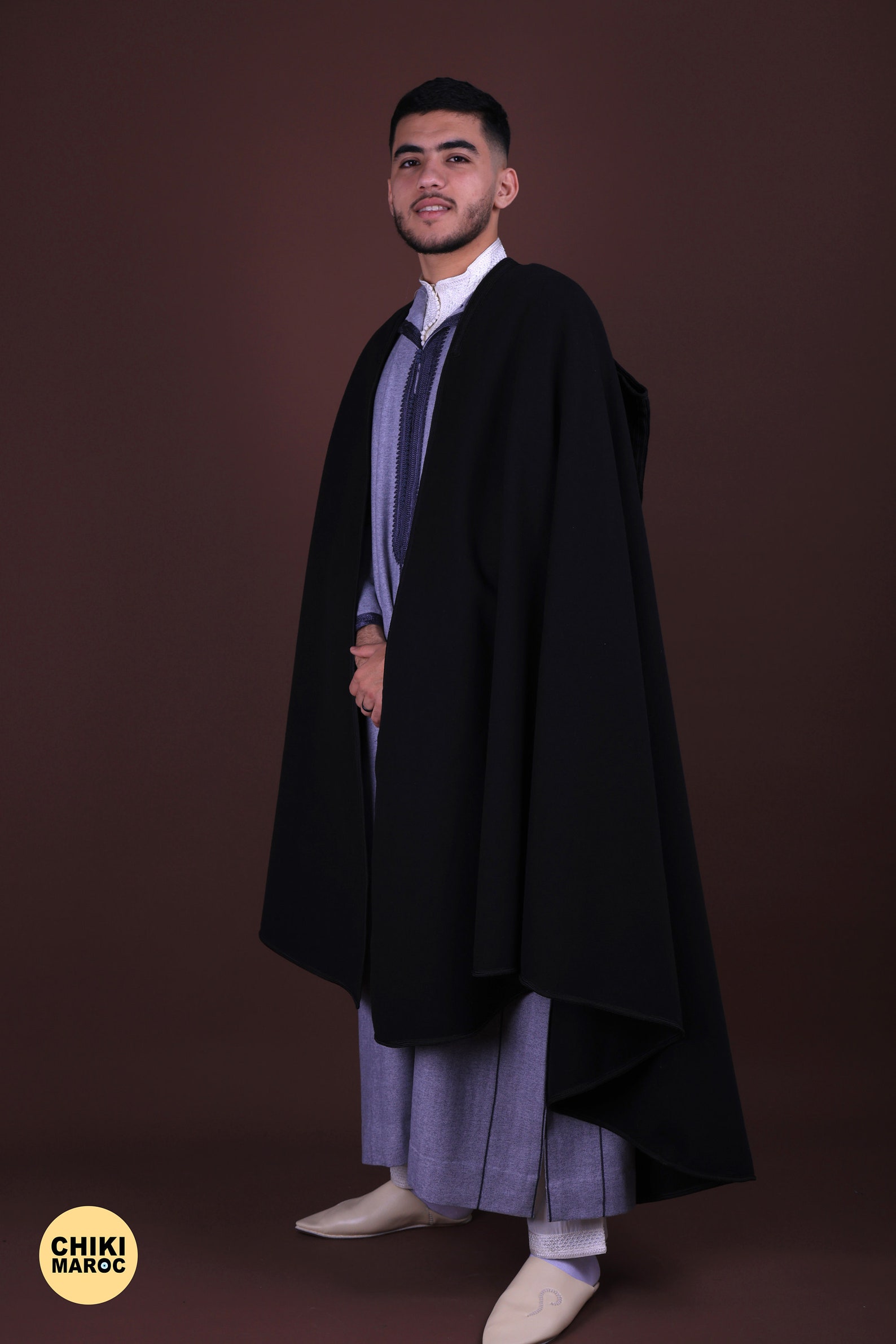 Handcrafted Moroccan Hooded Cloak Traditional Wool Cloak Handmade ...