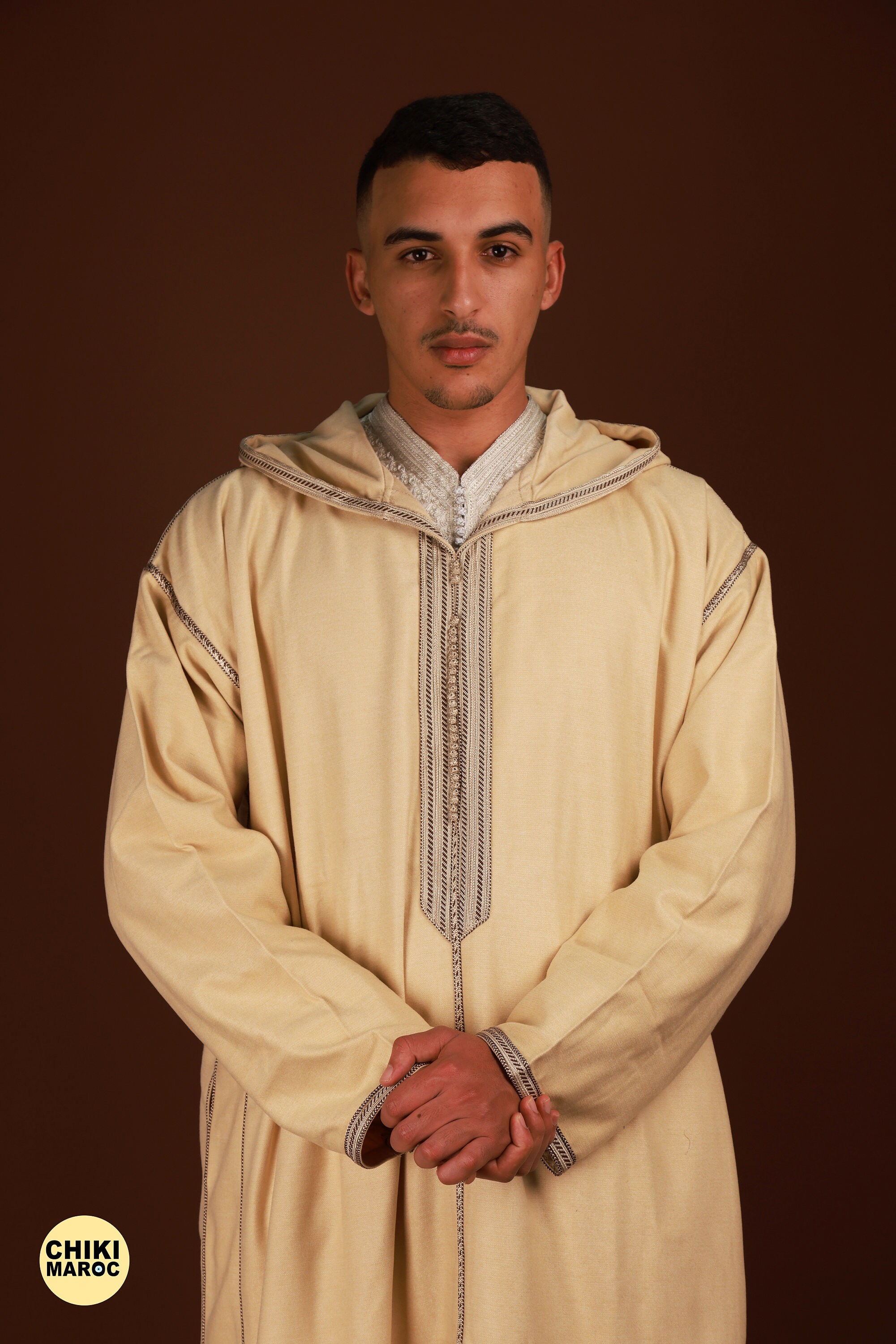 Luxury Moroccan Djellaba, Wool Djellaba for Men, Kaftan Long ...