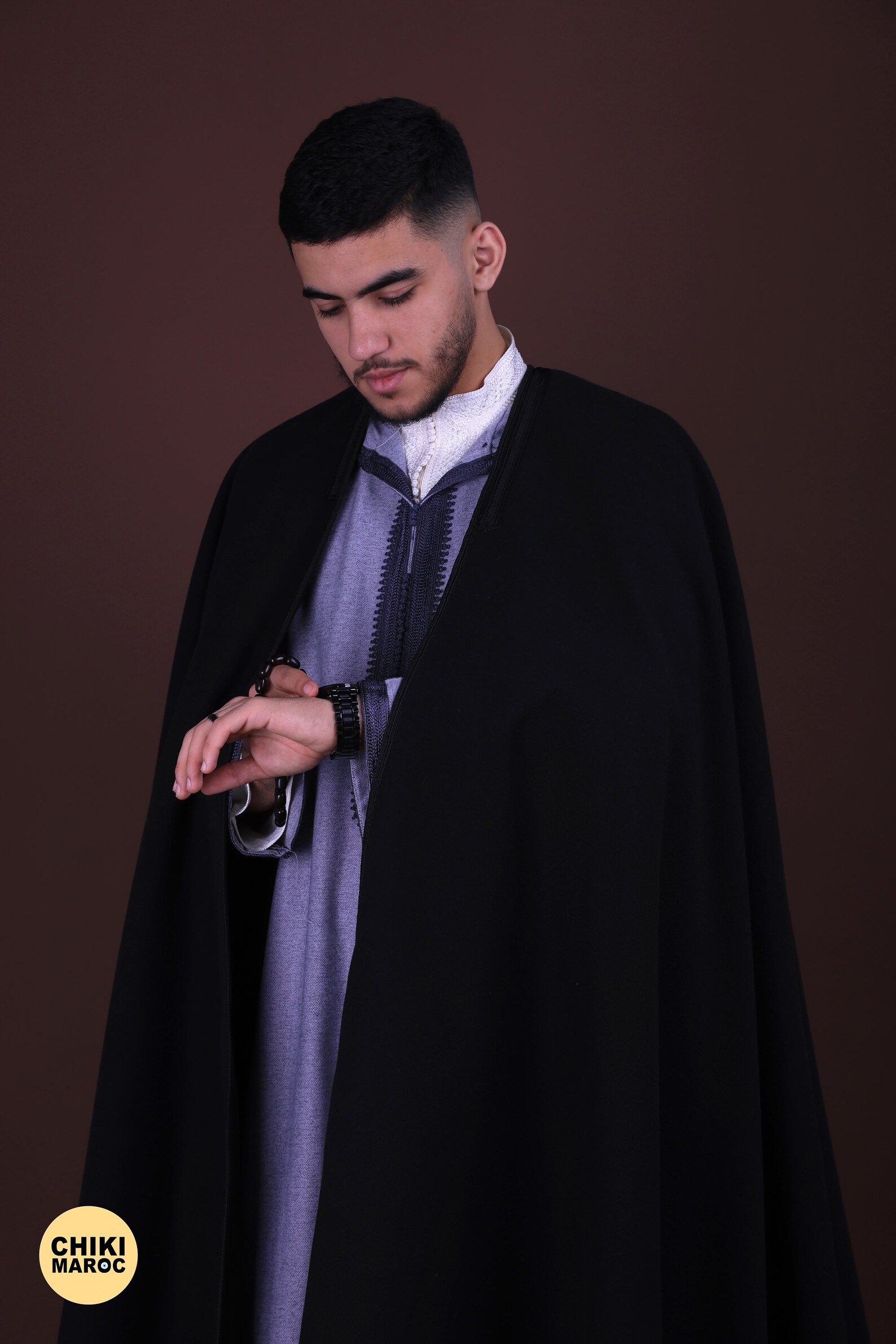 Handcrafted Moroccan Hooded Cloak Traditional Wool Cloak Handmade ...