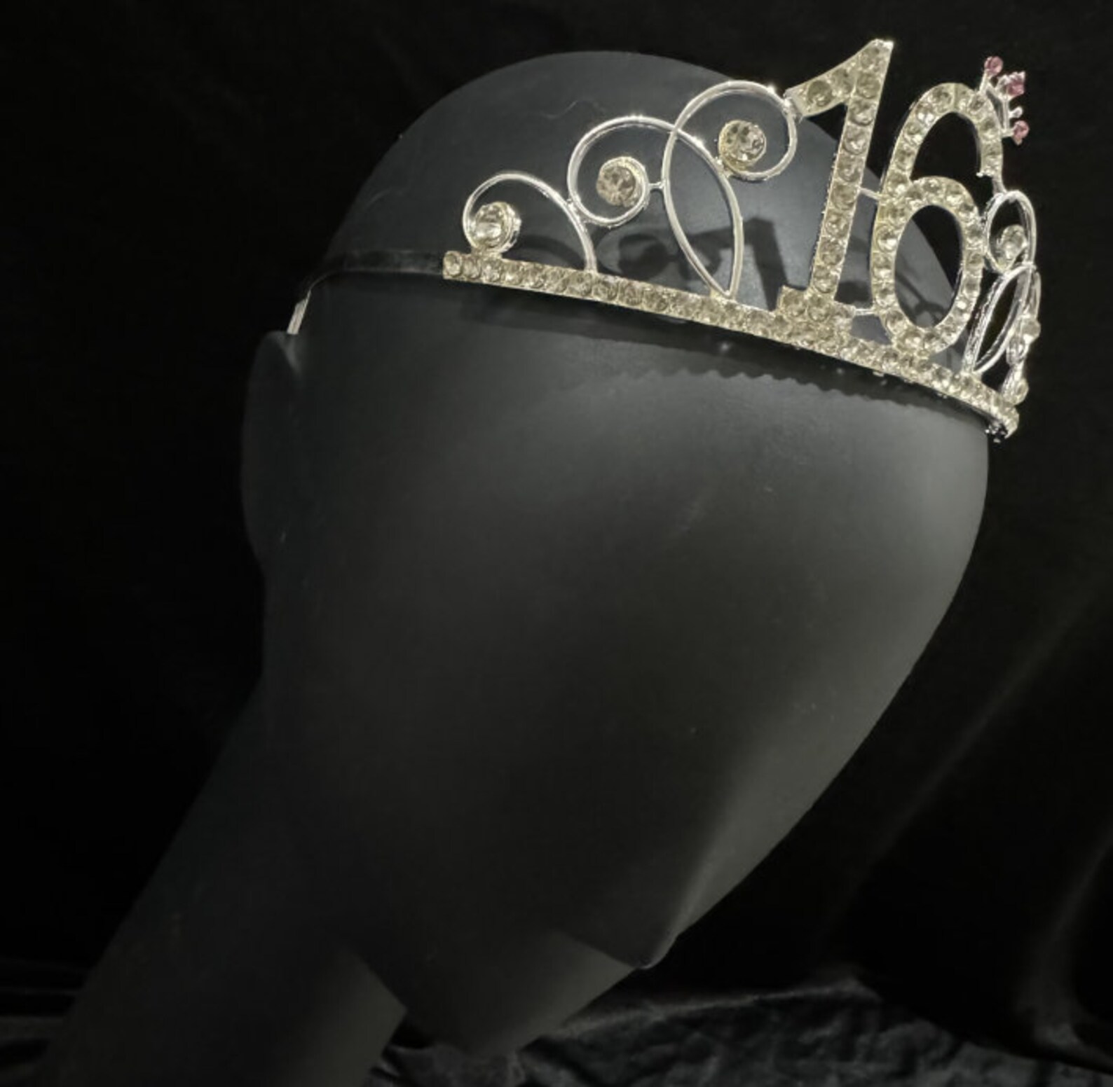Silver 16th Birthday Crown,16th Birthday Tiara,16th Birthday Gift for ...