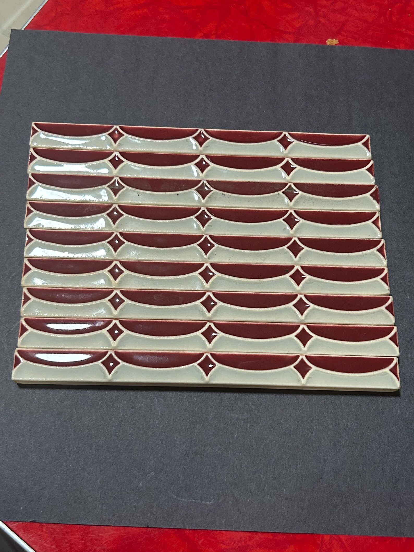 1930’s-1940’s Vintage Art Deco Liner Tiles by International Tile ...