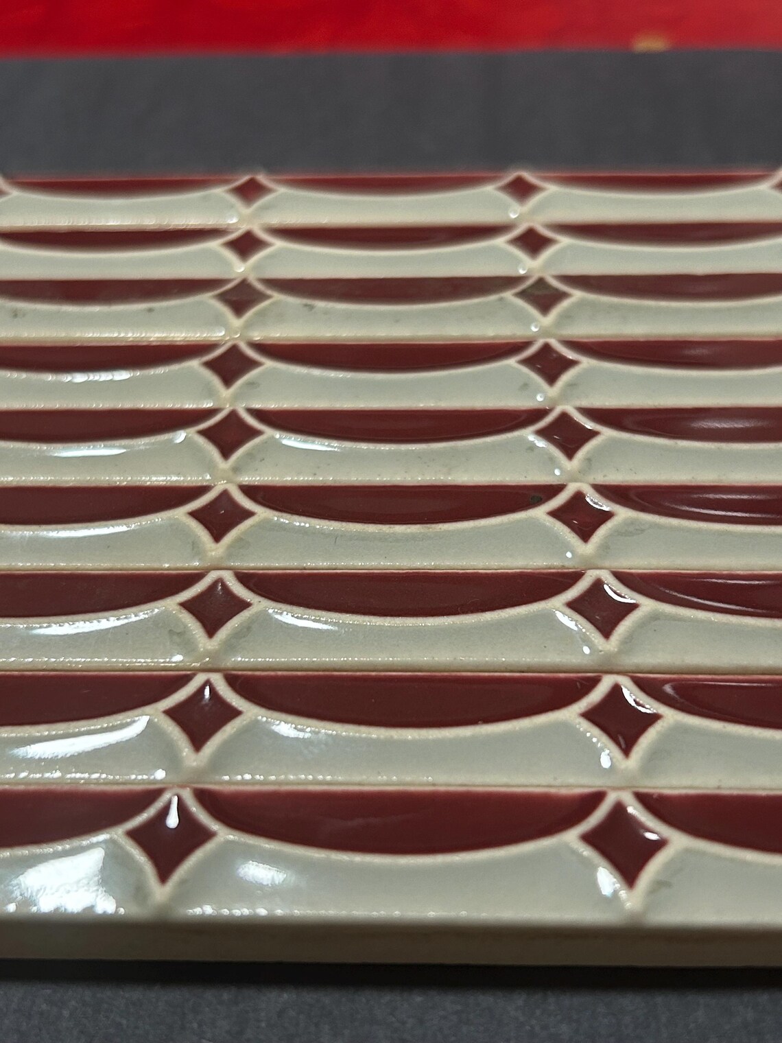 1930’s-1940’s Vintage Art Deco Liner Tiles by International Tile ...