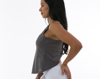 Open Back Gym Top - Etsy