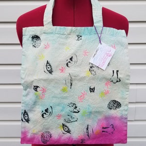 Funky Tote Bag - Etsy
